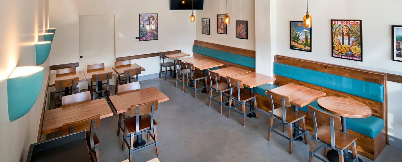 Restaurant Seating - Commercial Table Tops, Bases and Chairs